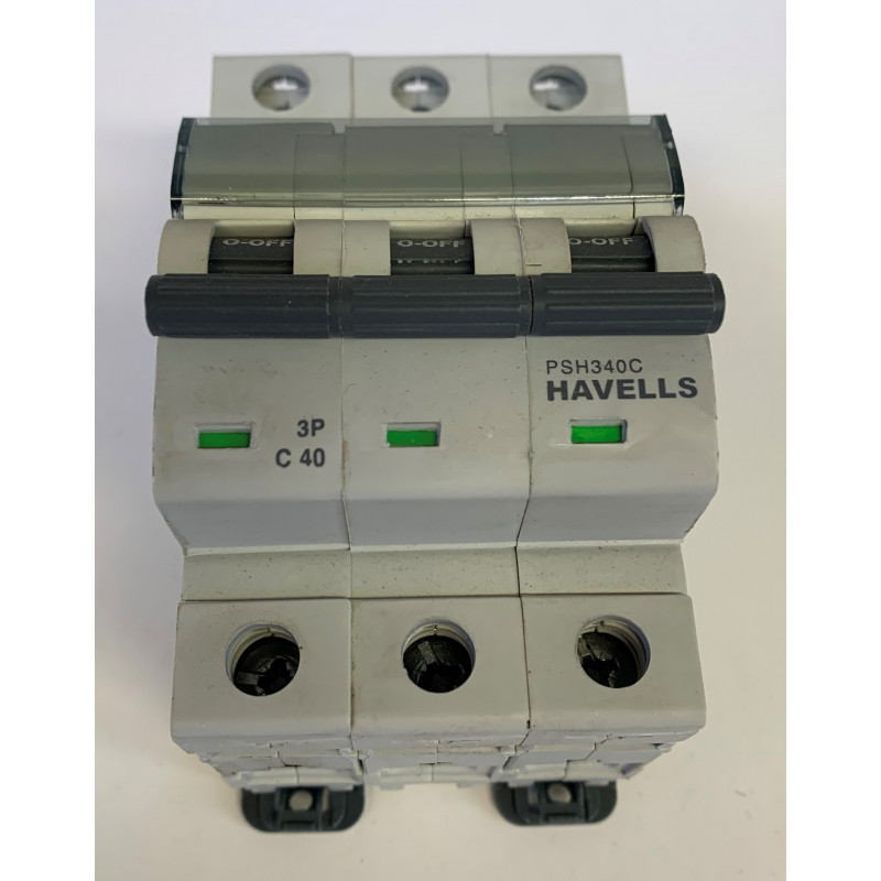 Havells 40A Triple Pole MCB Type C | Express Electrical